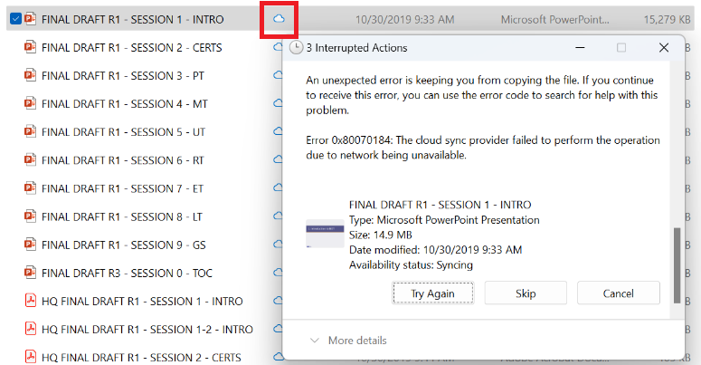Unable to Open Files From OneDrive – NAC IT Knowledgebase