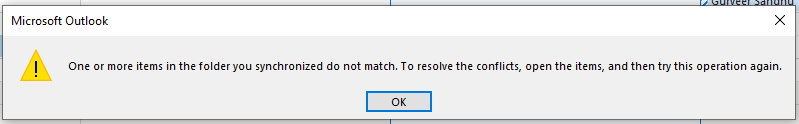 Calendar Meeting Conflict Message in Outlook – NAC IT Knowledgebase