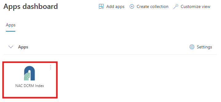 NAC DCRM System - SSO Authentication – NAC IT Knowledgebase